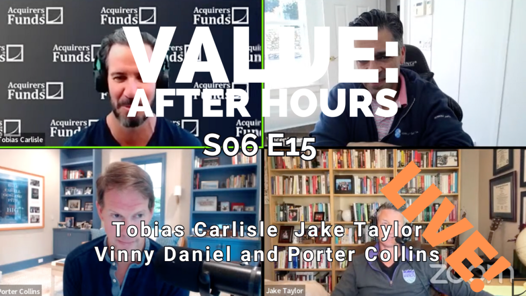 VALUE: After Hours (S06 E15): Seawolf’s Vinny Daniel and Porter Collins ...